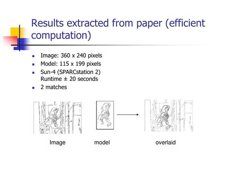 ppt image matching using the hausdorff distance with cuda powerpoint