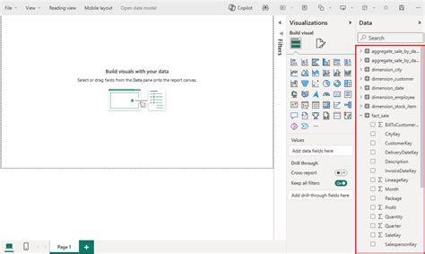 Lakehouse Tutorial Build A Report Microsoft Fabric Microsoft Learn