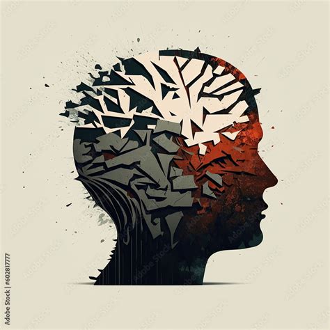 Human Brain Explosion Cognitive Overload Mental Health Psychology