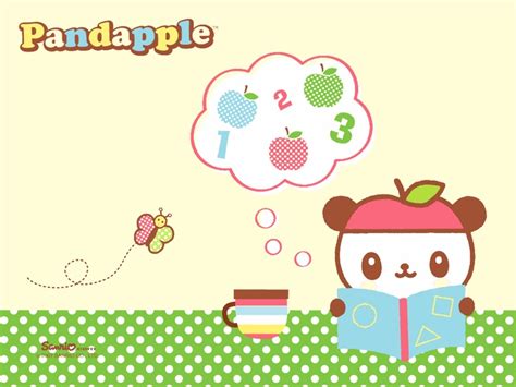 Pandapple Sanrio Hello Kitty Sanrio Wallpaper Hello Kitty Characters