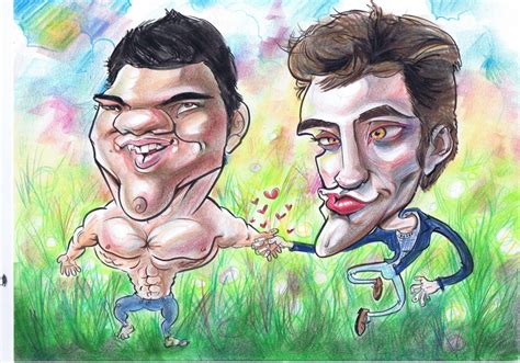 Taylor Lautner Caricature