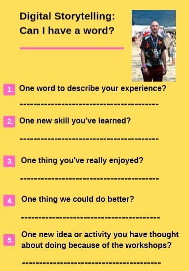 Adapting Feedback Forms For Groups With Learning Disabilities By