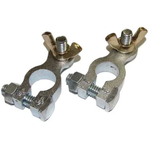 Terminal Conector Born De Bateria Par Marinizado De Chumbo Para