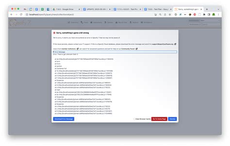Query Builder Crashes When Querying Unmapped Field · Issue 3311 · Specifyspecify7 · Github