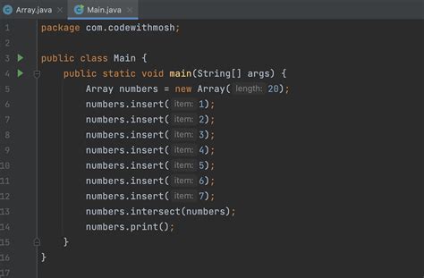 Intersection Method Data Structures Code With Mosh Forum