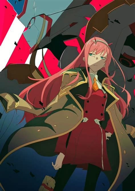 Strelizia And Zero Two Darling In The Franxx Gg Anime Darling In