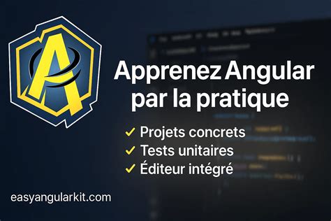 Formation Angular complète et pragmatique EasyAngularKit