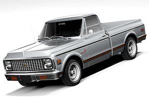 Pick Up Truck 3d Models For Download Turbosquid