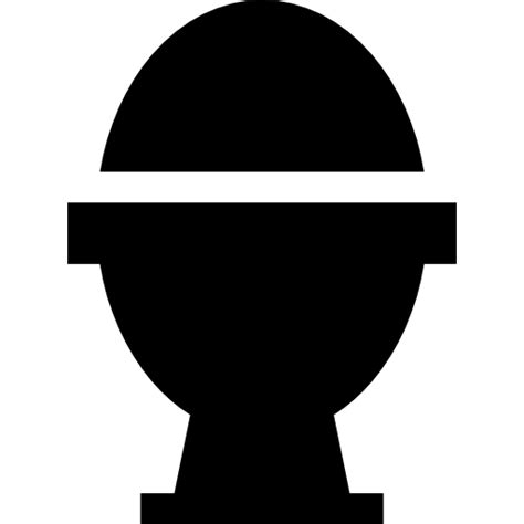 Boiled Egg Basic Straight Filled Icon Boiled Egg Basic Straight Filled Icon