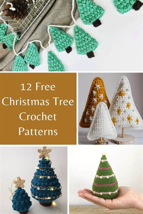 Free Crochet Pattern Christmas Tree Crochet Pattern Noel The