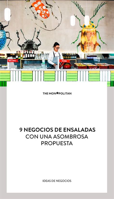 9 Asombrosos Negocios De Ensaladas