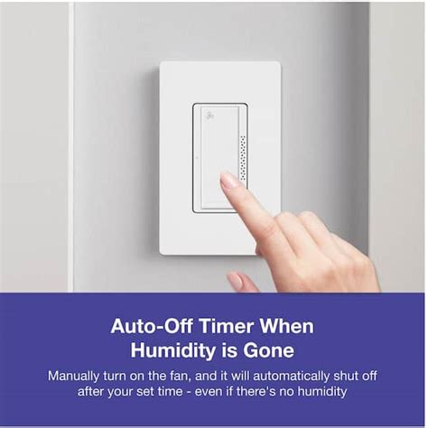 Home Depot Bathroom Fan Humidity Sensor
