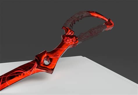 Ryuko Matois Scissor Blade 3d Model Cgtrader