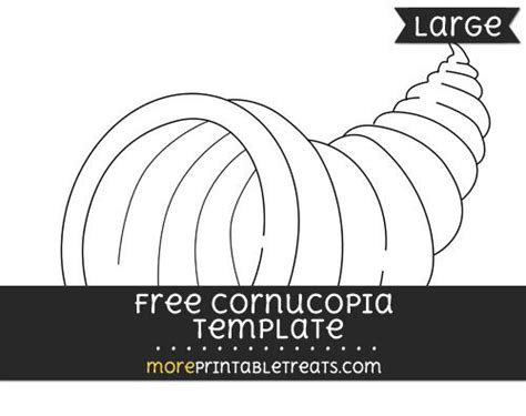 Printable Cornucopia Craft Artofit