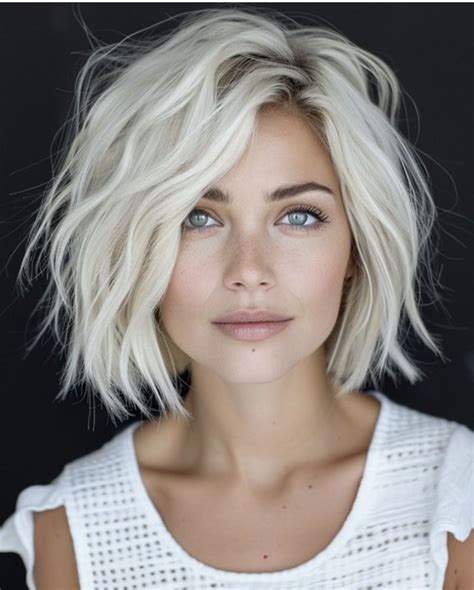 White Blonde Hair Short Great Hair Hair I Hair Colour