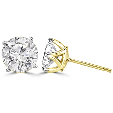 Precious 40 Pointer Solitaire Earrings Fiona Diamonds