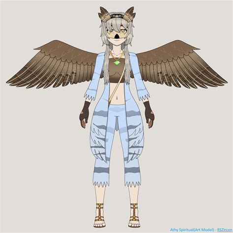 Athy Spiritual Art Model By Rszircon On Newgrounds