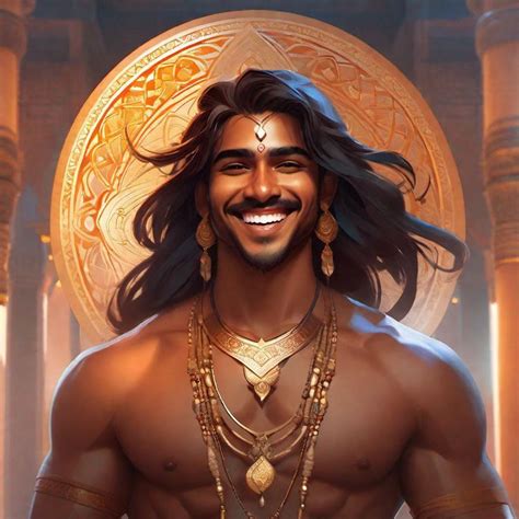 Michael Banesmen City Of Brass Characters Male Genie Art Prince Of