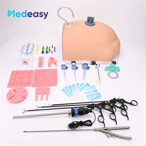 Abdominal Laparoscopic Trainer Box Full Skin Simulator， Laparoscopic