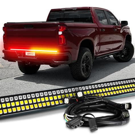 Tailgate Light Bar 60 Inch Triple Led Reverse With Easy Connect Harness