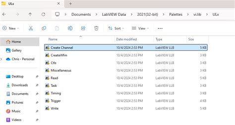 Solved Labview Not Recognizing Vis In My Palette In Labview 2021 32bit Ni Community