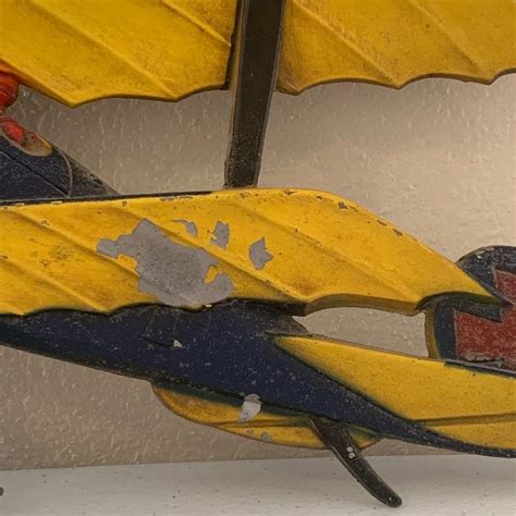 Sexton Vintage Cast Metal Wwi German Triplane And 1967 Sexton Airplane