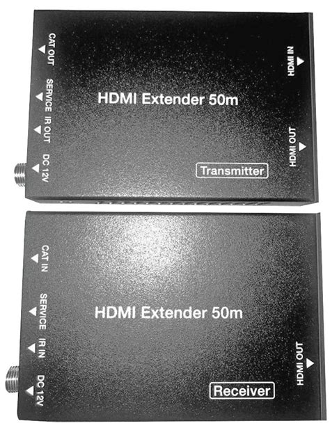 Prohdmiex50m 4k Proception 4k Uhd Over Cat5e Cat6 Hdmi Extender