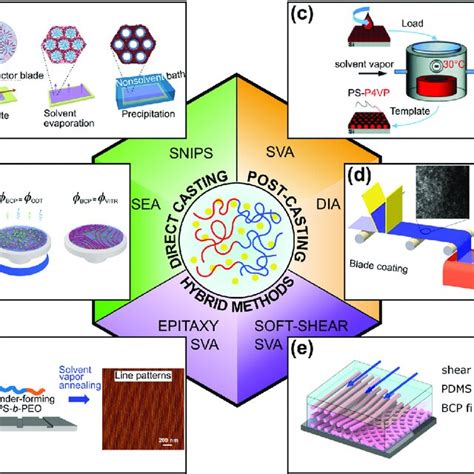 Overview Of Solvent Assisted Directed Self Assembly Of Bcp Films A