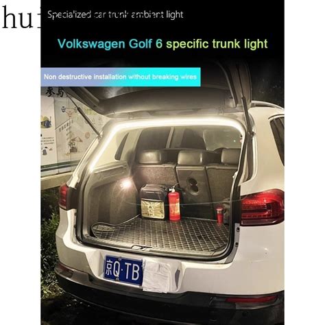 Hys สําหรับ Volkswagen Id3 Id4 Id6 Golf 6 Golf 7 อุปกรณ์เสริมการปรับเปลี่ยน Trunk โดยเฉพาะ ไฟ