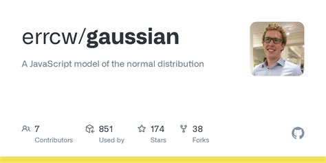Github Errcwgaussian A Javascript Model Of The Normal Distribution