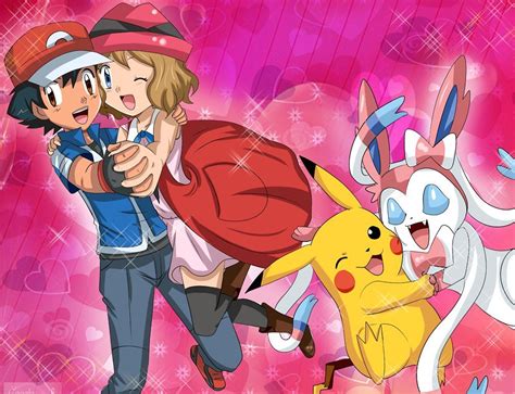 Amourshipping Time By Hikariangelove On Deviantart Pokemon Pokemon
