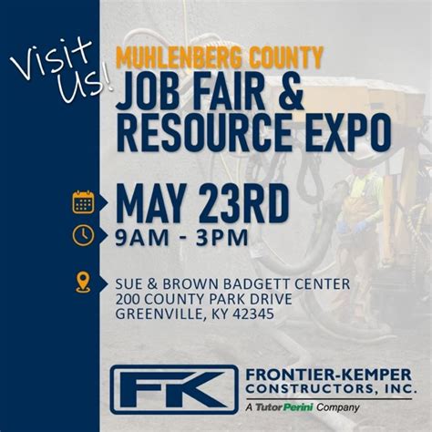 Dorian Pia On Linkedin Come See Us At The Job Fair In Muhlenberg County Ky May 23rd Frontier