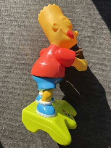 Vintage Simpsons Talking Bart Simpson Room Guard 2001 Planet Toys Inc Rare 4617420354