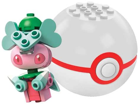 Pokemon Series 3 Fomantis Set Mega Construx Toywiz