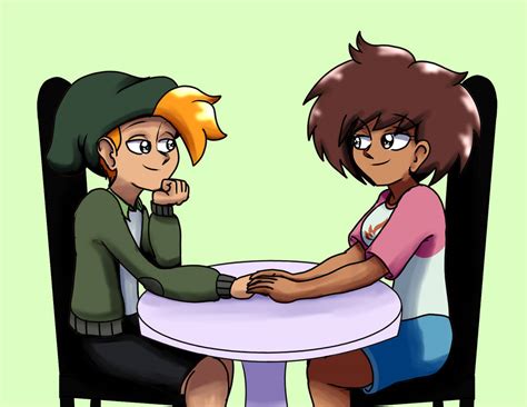 Art Trade Sprig X Anne Date By Moderneddy01 On Deviantart