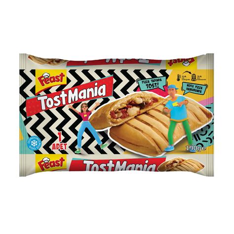 Feast Dondurulmuş Tost Mania 190 G