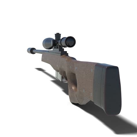 Sniper Rifle 3d Model Turbosquid 2081612