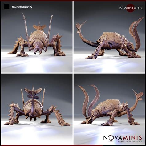 3d Printable Rust Monster 01 By Novaminis