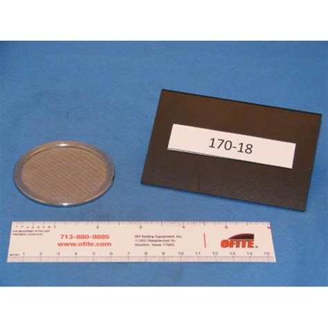 OFI Testing Equipment Inc Screen Mesh With Mesh Backup Detachable