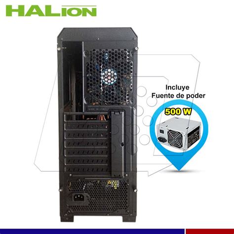 Case Gamer Halion Phantom 8804 Black F500w
