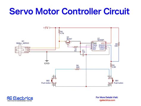 Ne555 Timer Based Servo Motor Control Circuit — Rg Electrics