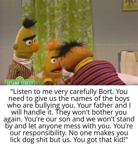 Minutes Later Bert Gave Bort An Almighty Swirly For Being A Snitch R Bertstrips