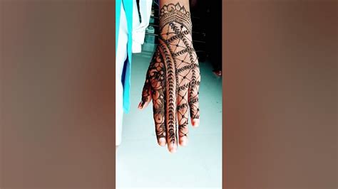 Mahendi Design Viralvideo Cute Trending Shortvideo Youtube