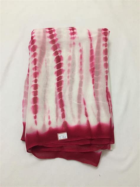 Tie And Dye Georgette Fabric Akrithi