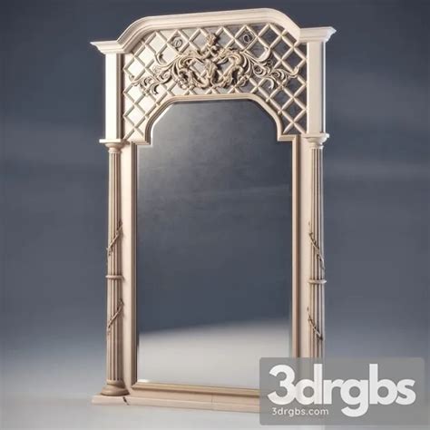 Classic Large Window Frames 3d Model Download 3dsky Decor Helper