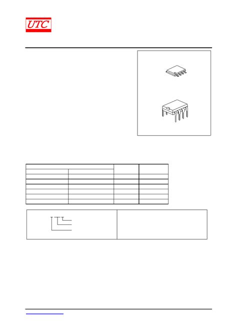 Uc3843a D08 T Datasheet 1 9 Pages Utc Current Mode Pwm Control Circuits