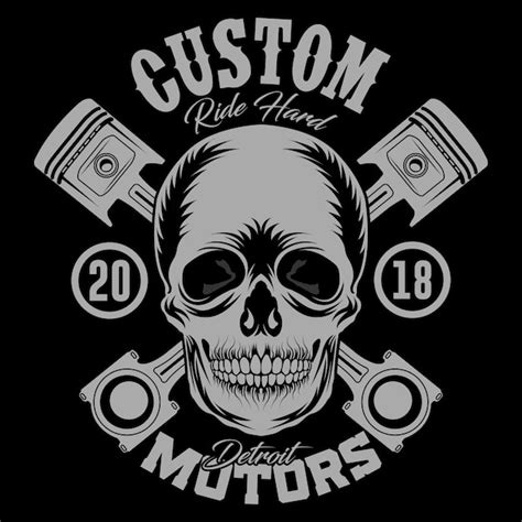 Premium Vector Skull T Shirt Design