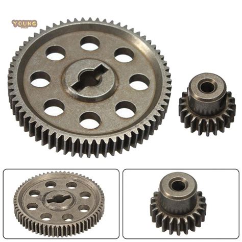 Spur Diff Main Gear Pinion Cogs Spur Andmotor 11164 Metal Diff For 110