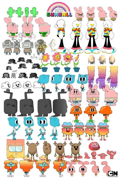 The Amazing World Of Gumball Character Design World Of Gumball
