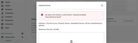 How To Fix Shopify Missing Template Layout Theme Liquid YayCommerce